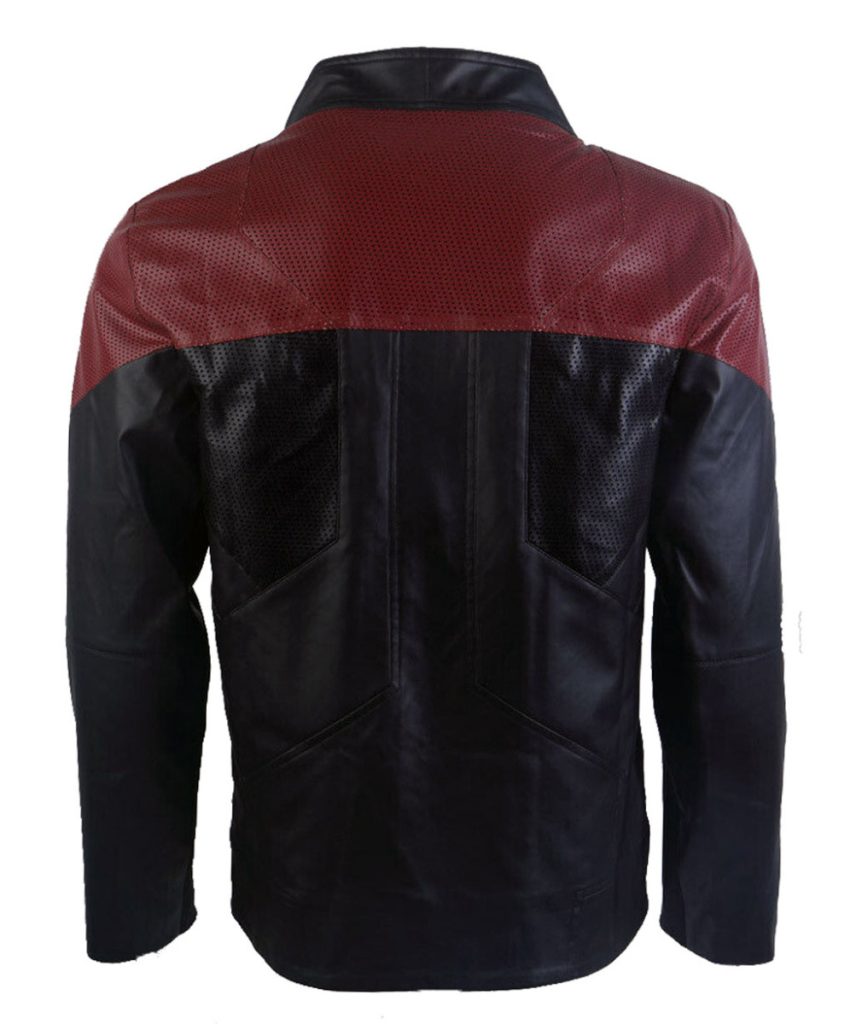 Star Trek Picard Season 3 Captain Riker Leather Jacket - Stinson Leathers