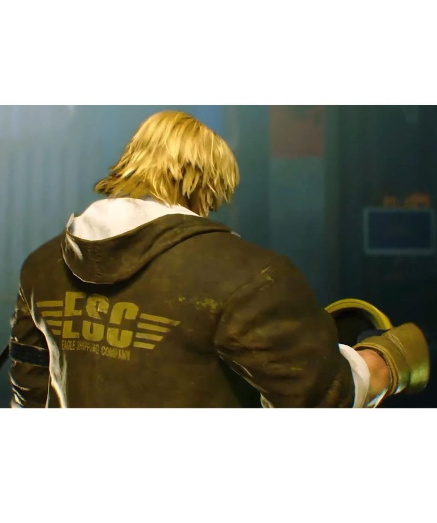 Ken Masters Street Fighter 6 Hooded Coat - Stinson Leathers