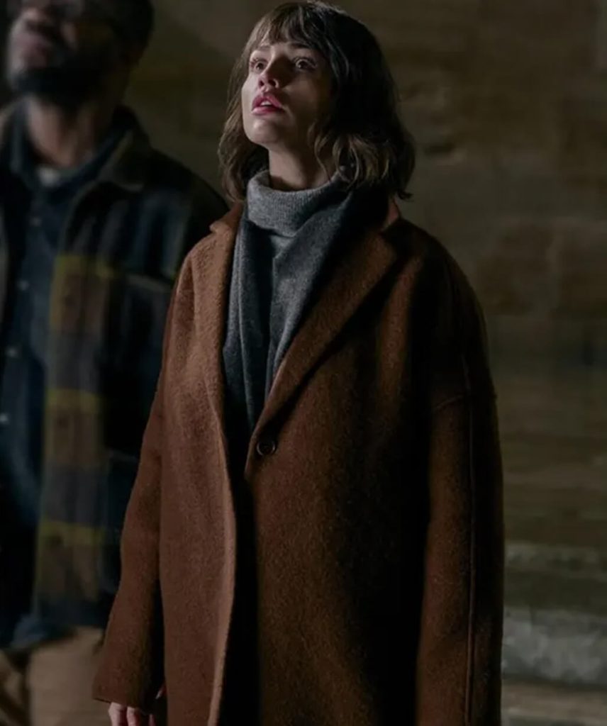 3 Body Problem S01 Auggie Salazar Brown Trench Coat