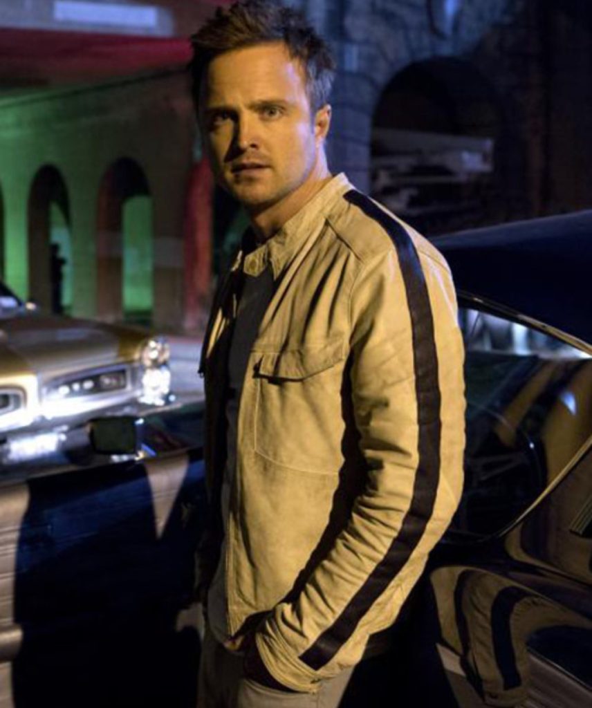 Aaron Paul Need For Speed White Jacket