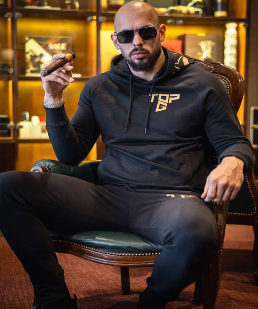 Andrew Tate Top G Black Tracksuit