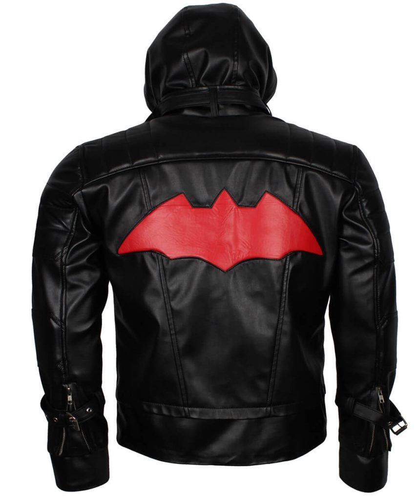 Batman Arkham Knight Redhood Leather Jacket