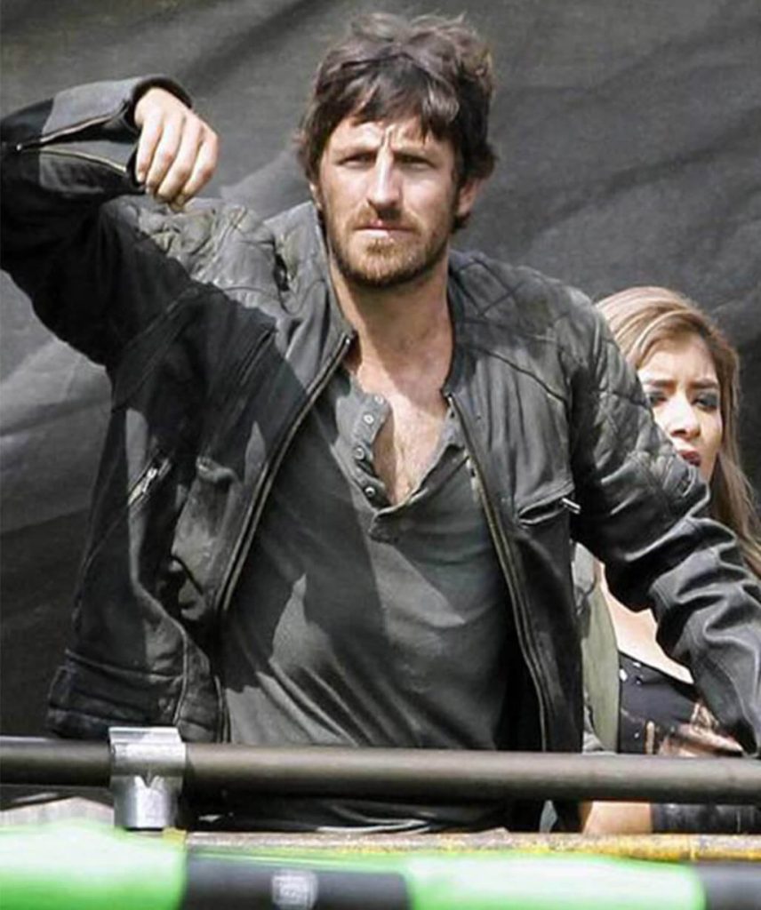 Eoin Macken Resident Evil Doc Quilted Leather Jacket