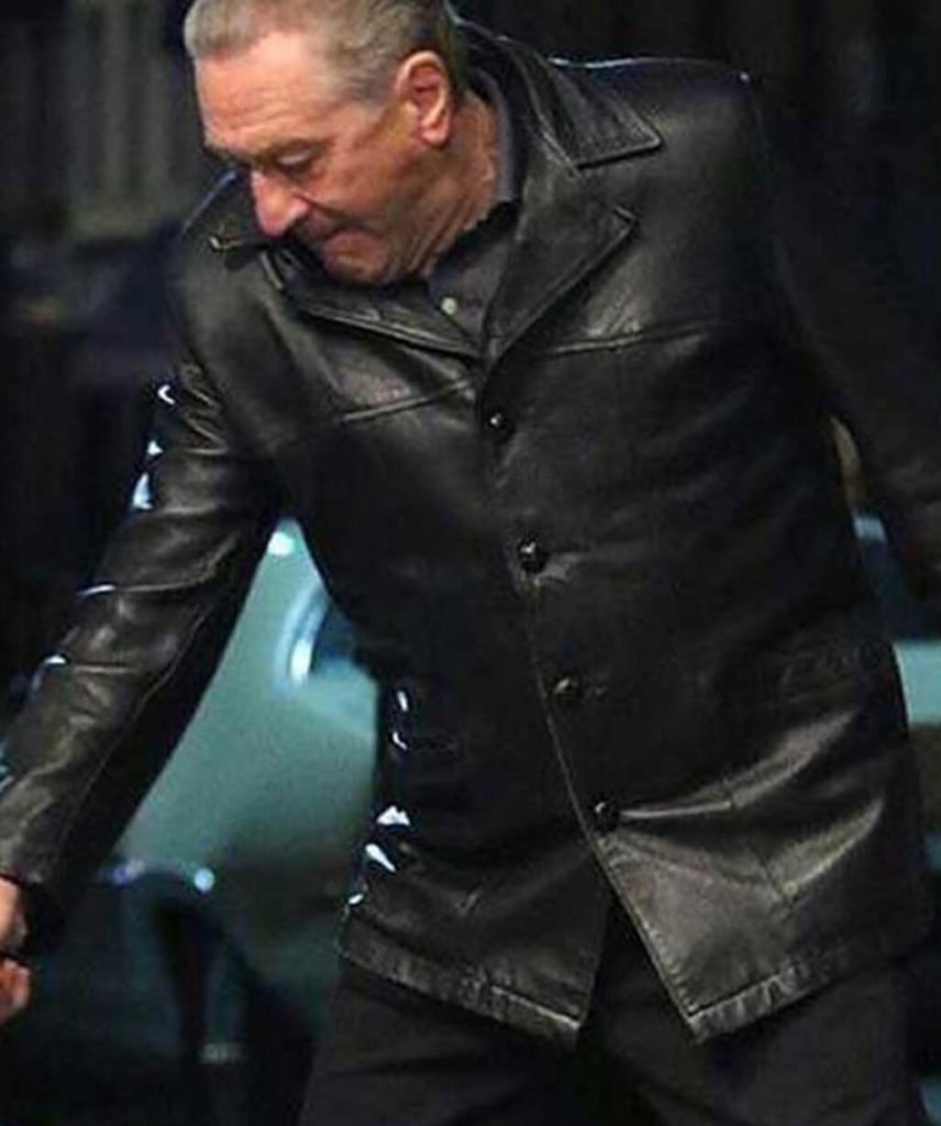 Frank Sheeran Robert De Niro The Irishman Leather Jacket