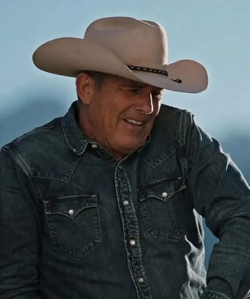 John Dutton Yellowstone Denim Shirt
