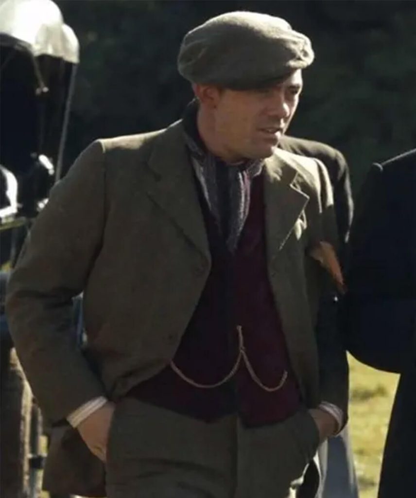 Peaky Blinders S6 Johnny Dogs Brown Blazer