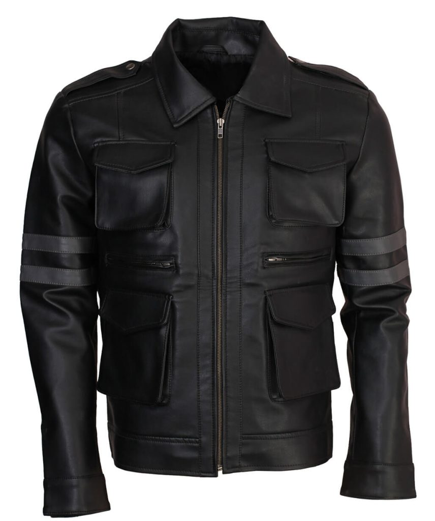 Resident Evil 6 Leon Kennedy Leather Jacket