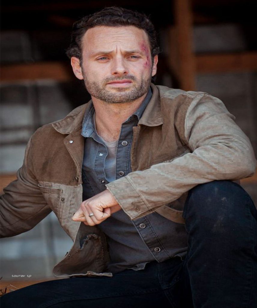 The Walking Dead Rick Grimes Beige Jacket