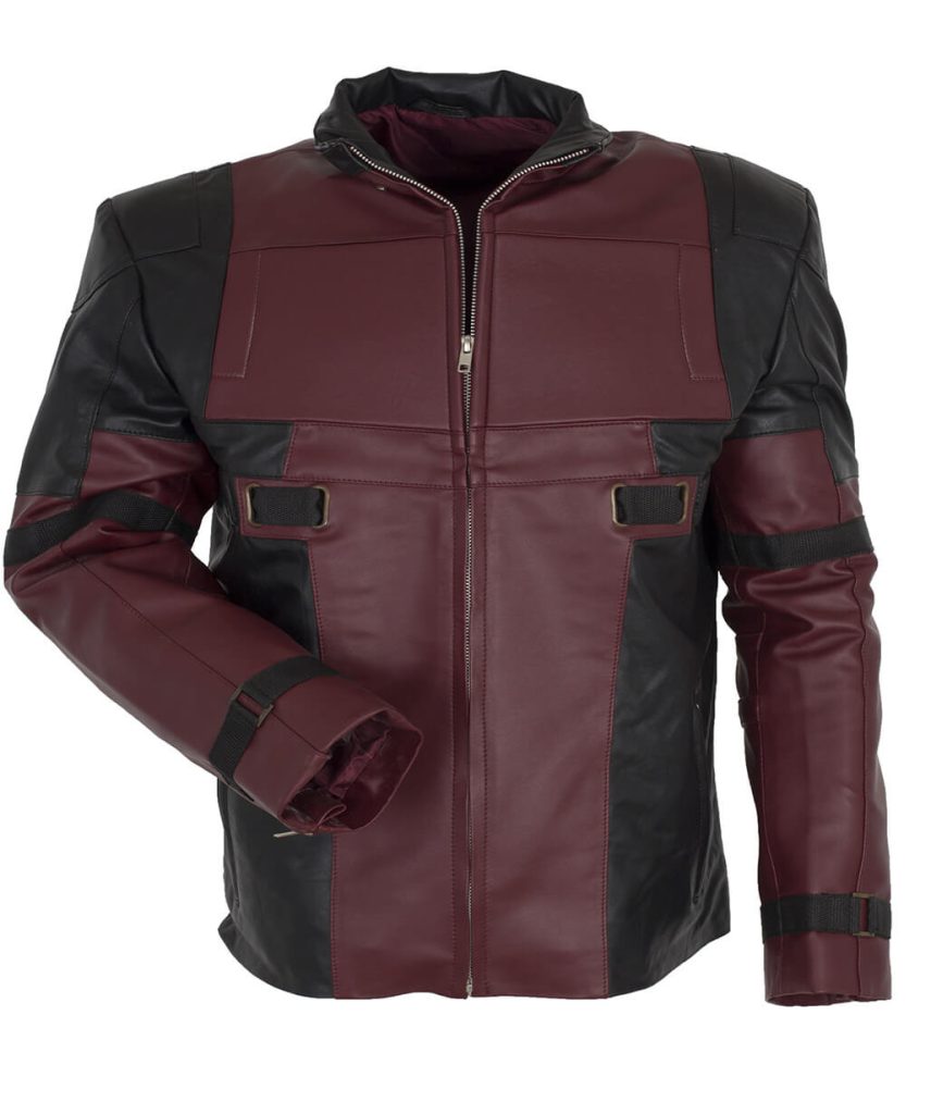 Ryan Reynolds Deadpool Maroon Jacket