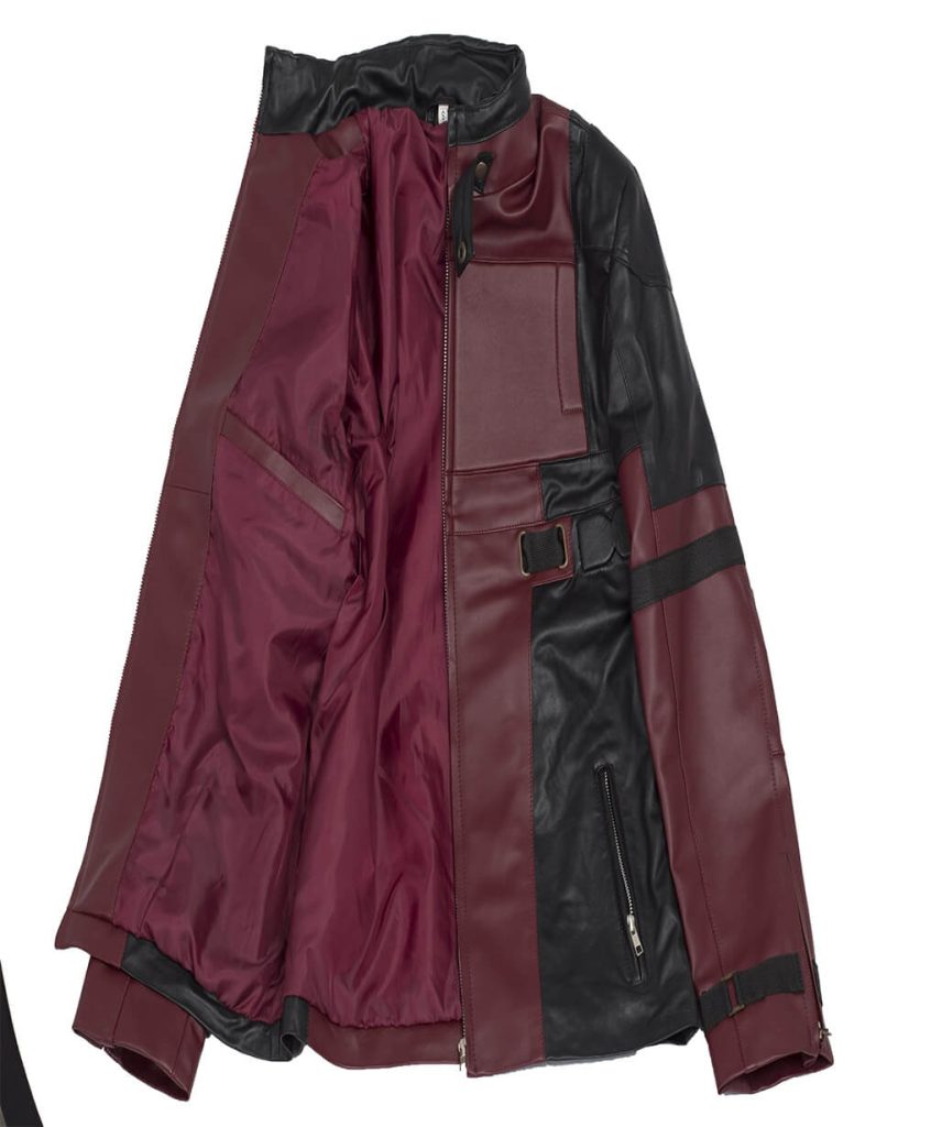 Ryan Reynolds Deadpool Maroon Jacket