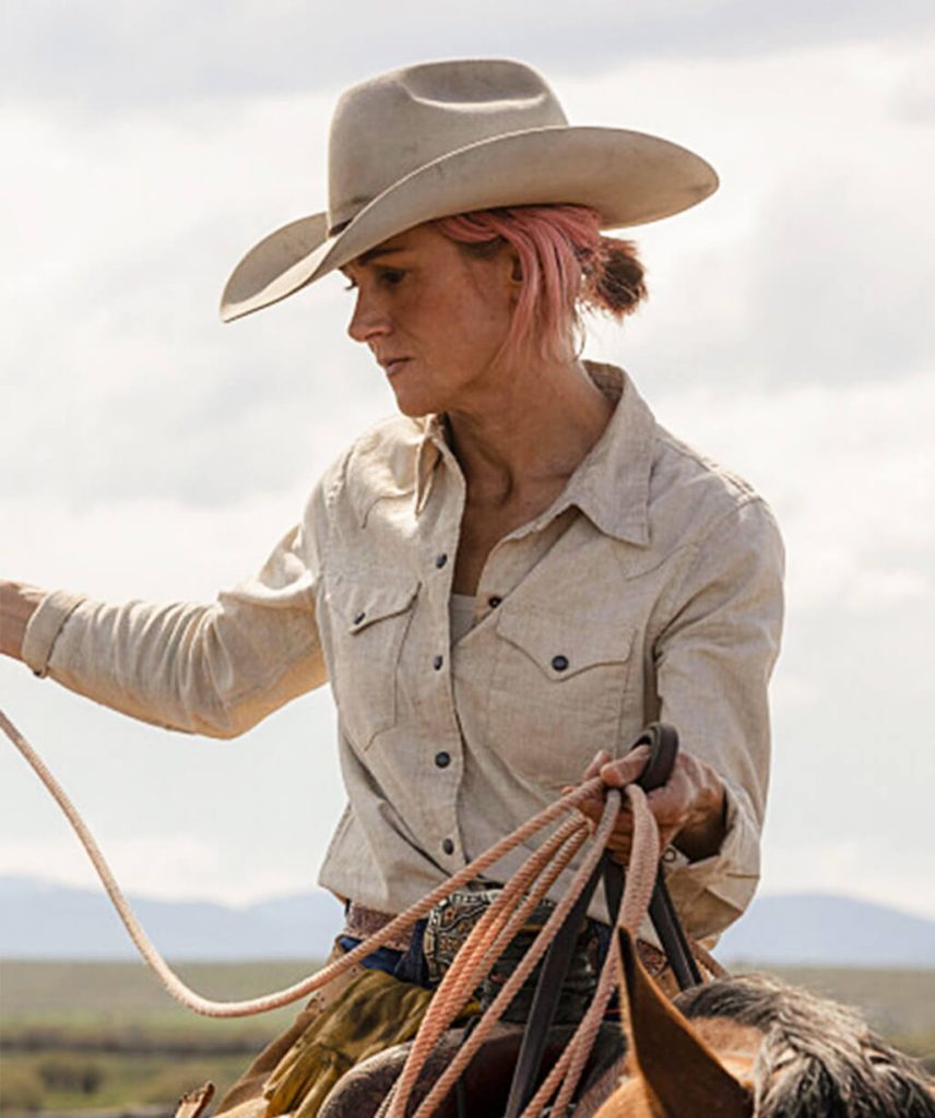 Teeter Yellowstone Jennifer Landon White Jacket