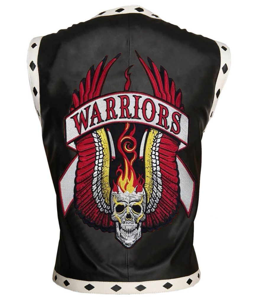 The Warriors Michael Beck Swan Leather Vest