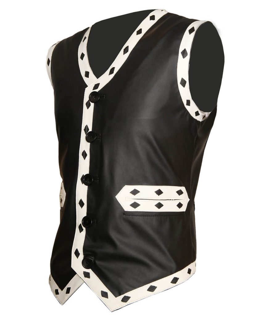 The Warriors Michael Beck Swan Leather Vest