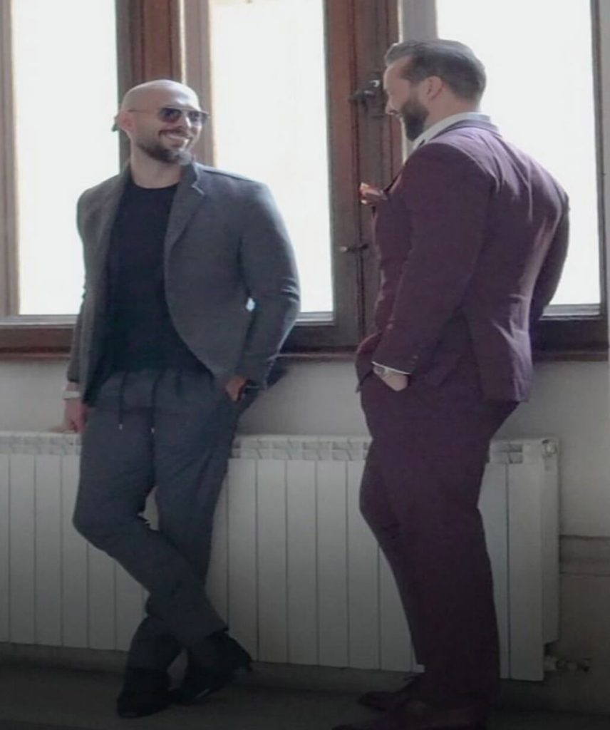 Top G Andrew Tate Grey Blazer