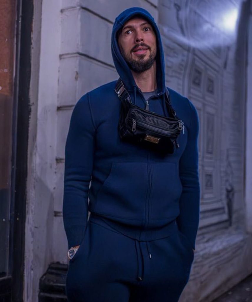 Top G Andrew Tate Blue Tracksuit