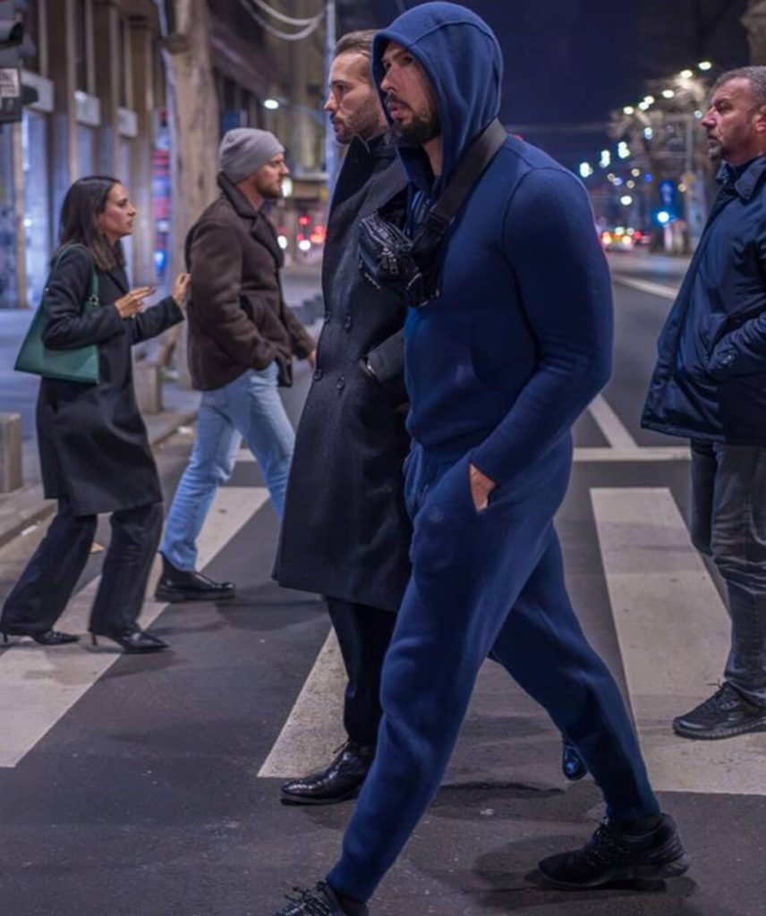 Top G Andrew Tate Blue Tracksuit