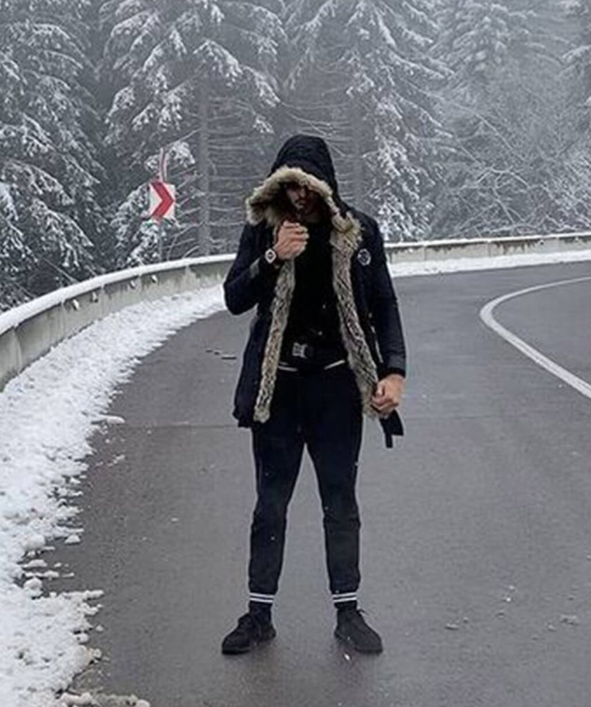 Top G Andrew Tate Black Fur Shearling Jacket