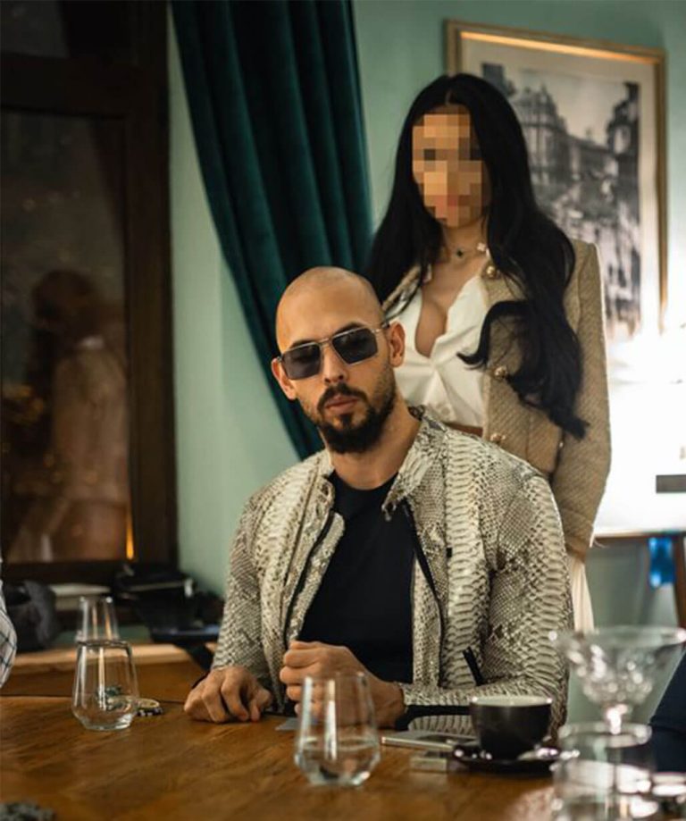 Top G Andrew Tate Python Faux Leather Jacket