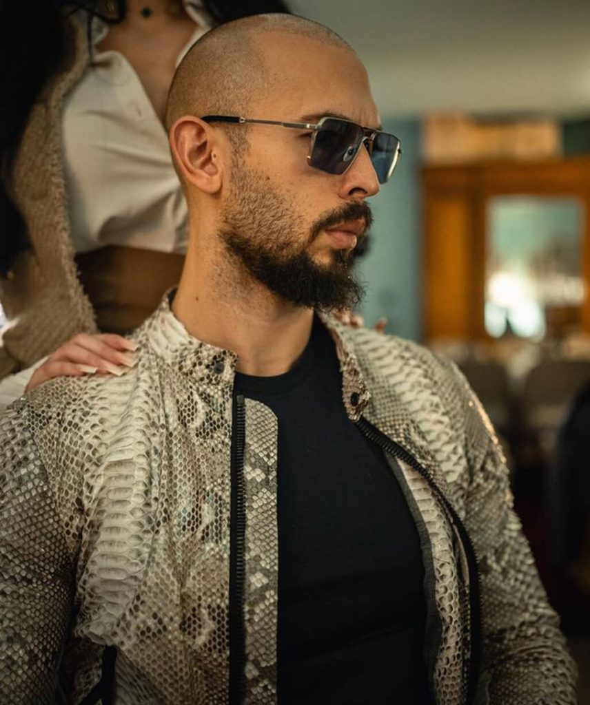 Top G Andrew Tate Python Faux Leather Jacket