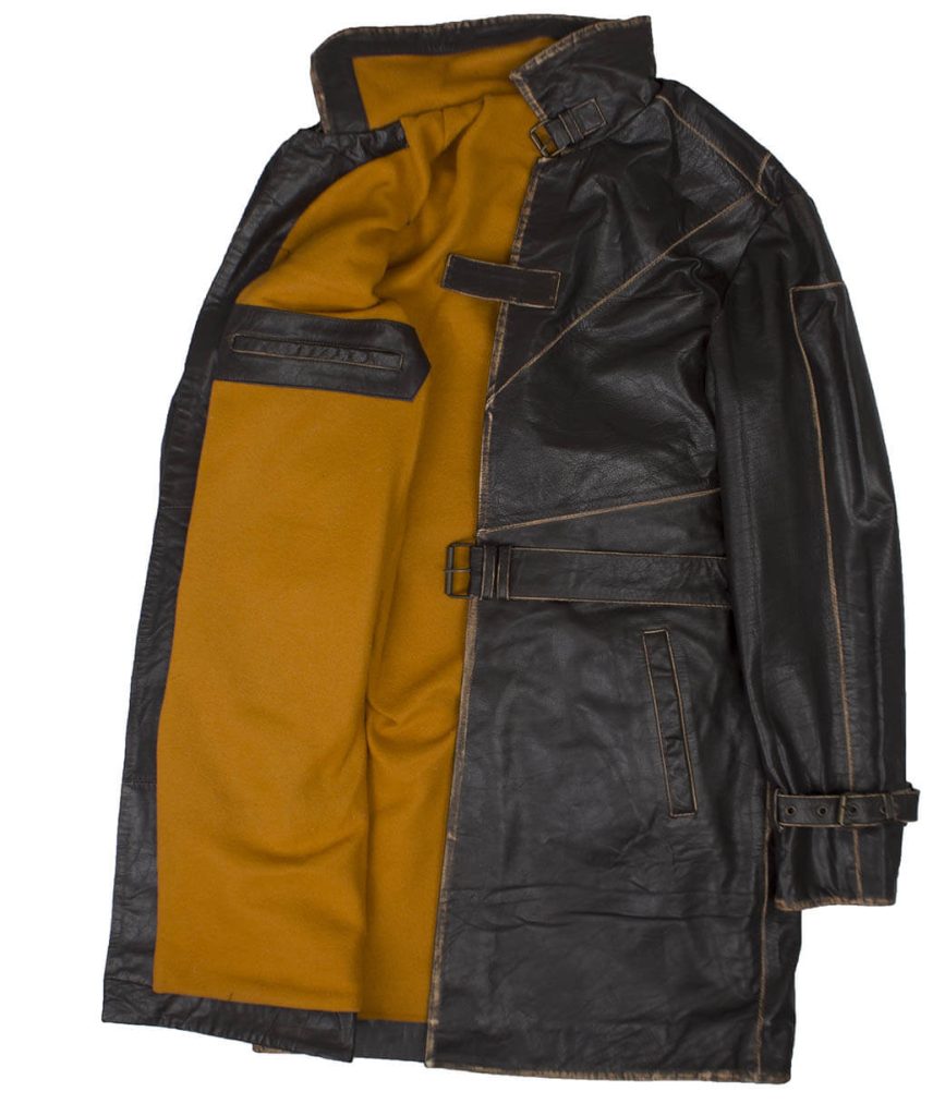 Watch Dogs Brown Leather Coat