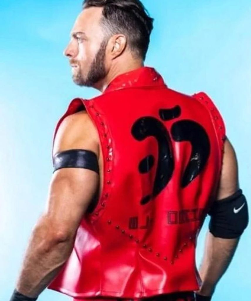 WWE Smackdown LA Knight Red Vest