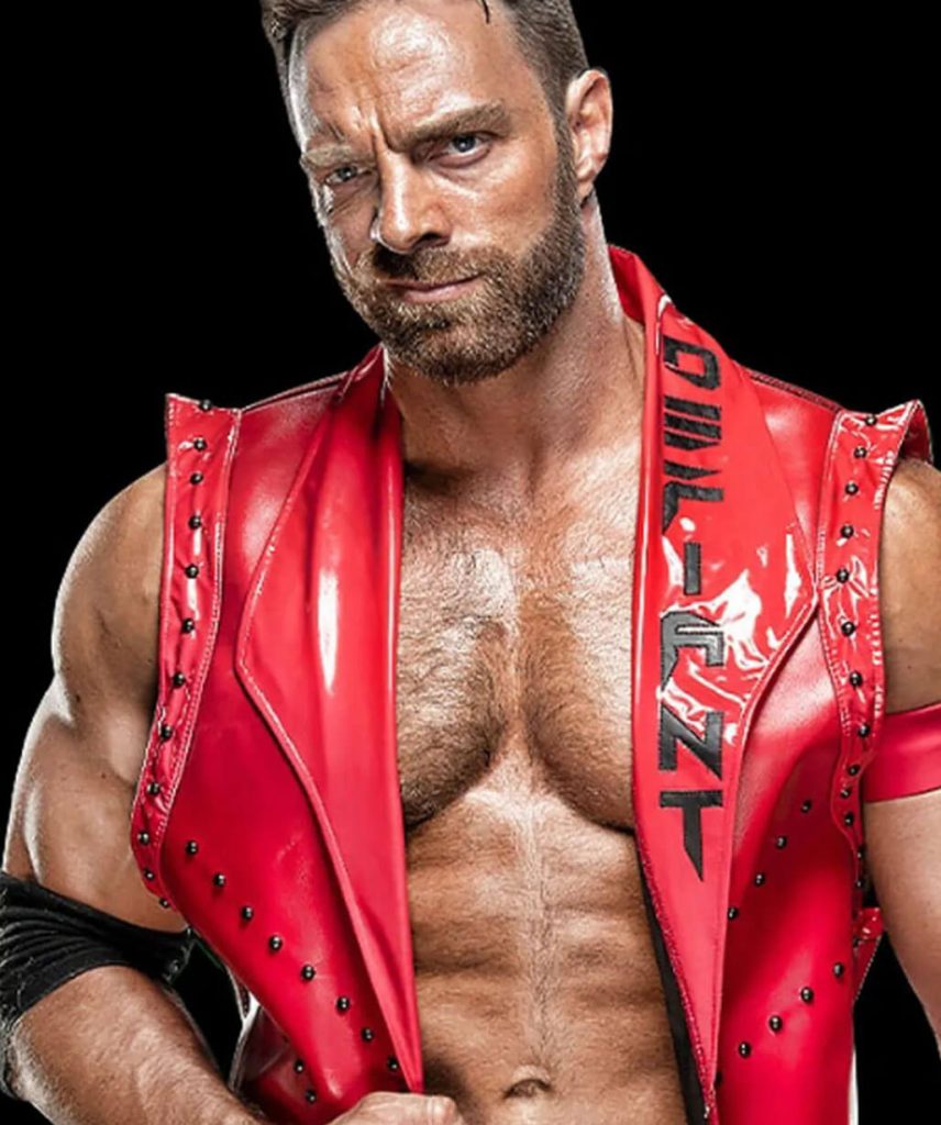 WWE Smackdown LA Knight Red Vest