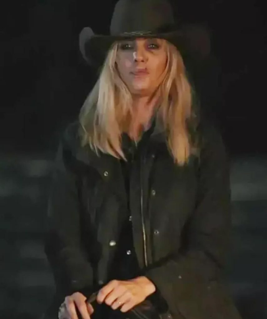 Yellowstone S05 Beth Dutton Black Cotton Jacket