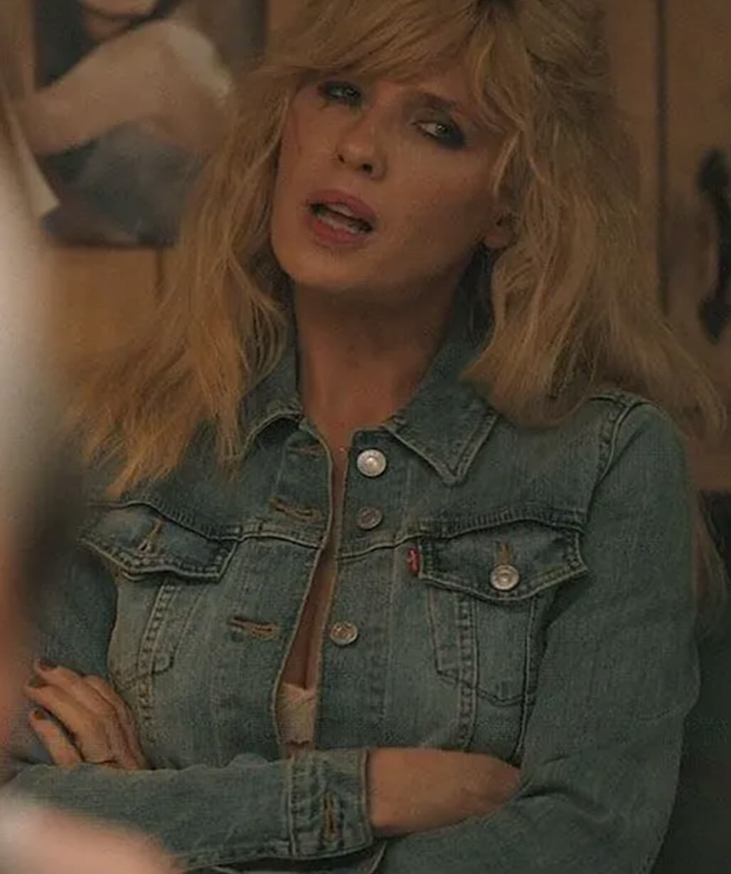 Yellowstone S05 Beth Dutton Kelly Reilly Denim Jacket