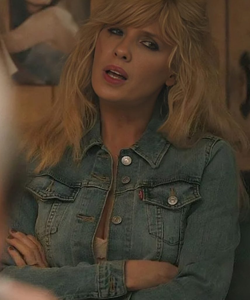 Yellowstone S05 Beth Dutton Kelly Reilly Denim Jacket
