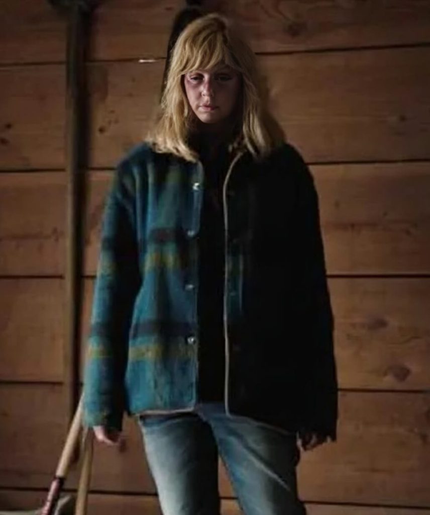 Yellowstone Beth Dutton Blue Flannel Jacket