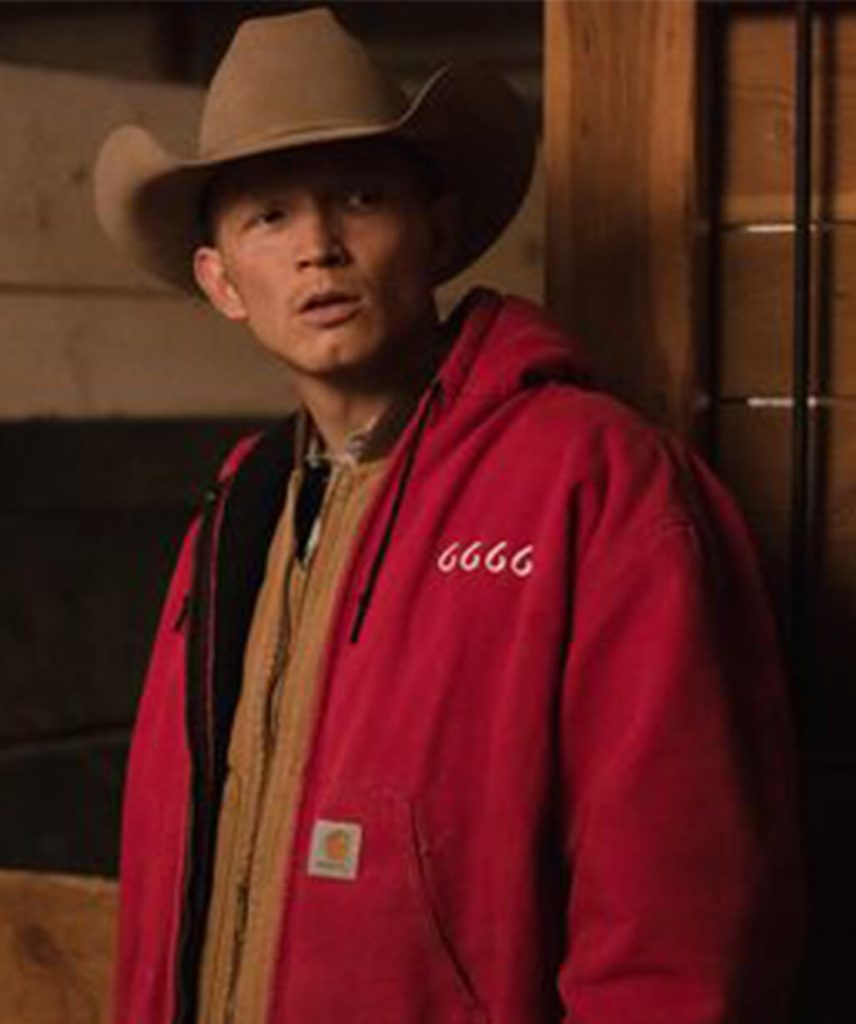 Yellowstone Jimmy Hurdstrom Red 6666 Cotton Jacket