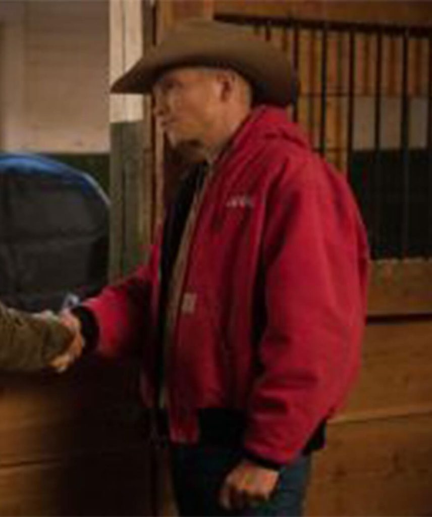 Yellowstone Jimmy Hurdstrom Red 6666 Cotton Jacket