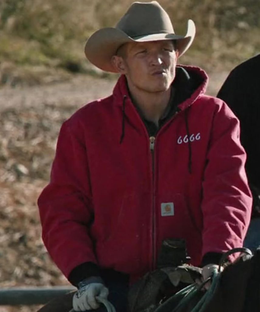 Yellowstone Jimmy Hurdstrom Red 6666 Cotton Jacket