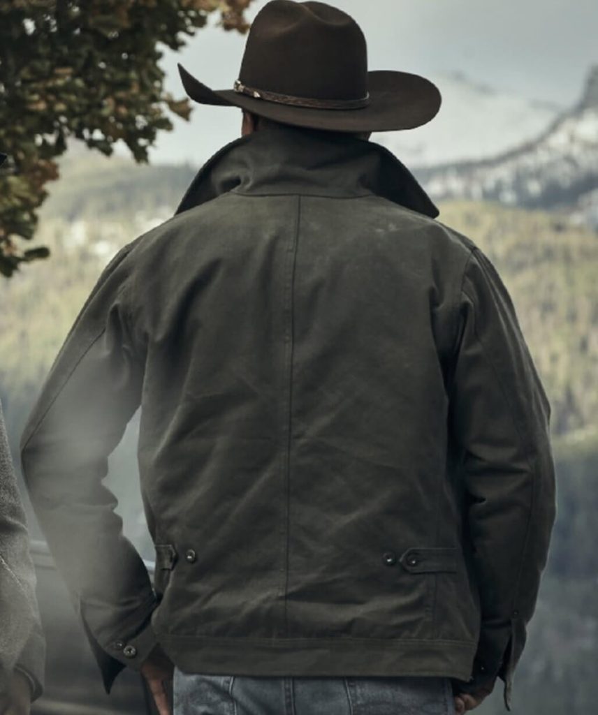 Yellowstone John Dutton Grey Cotton Jacket