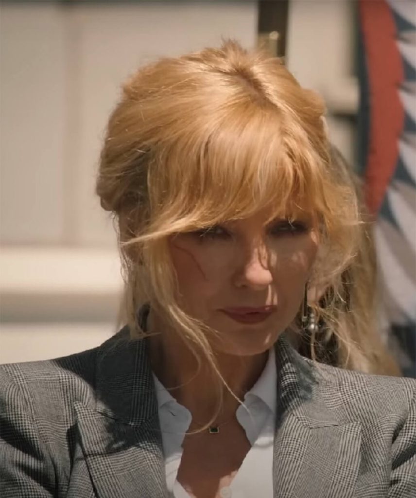 Beth Dutton Yellowstone Season 5 Grey Blazer