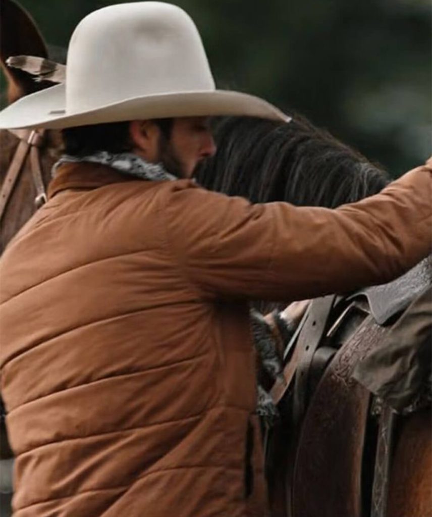 Yellowstone Walker Ryan Bingham Brown Jacket