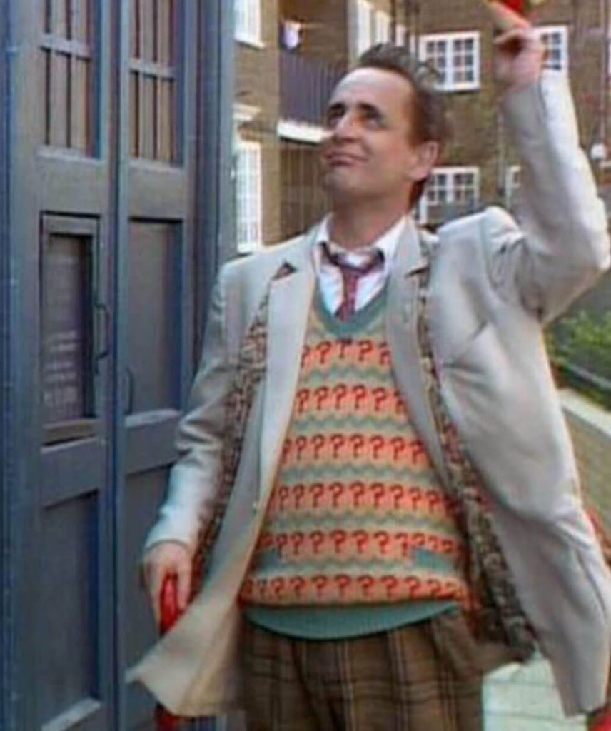 7th Doctor Sylvester McCoy Doctor Who White Jacket