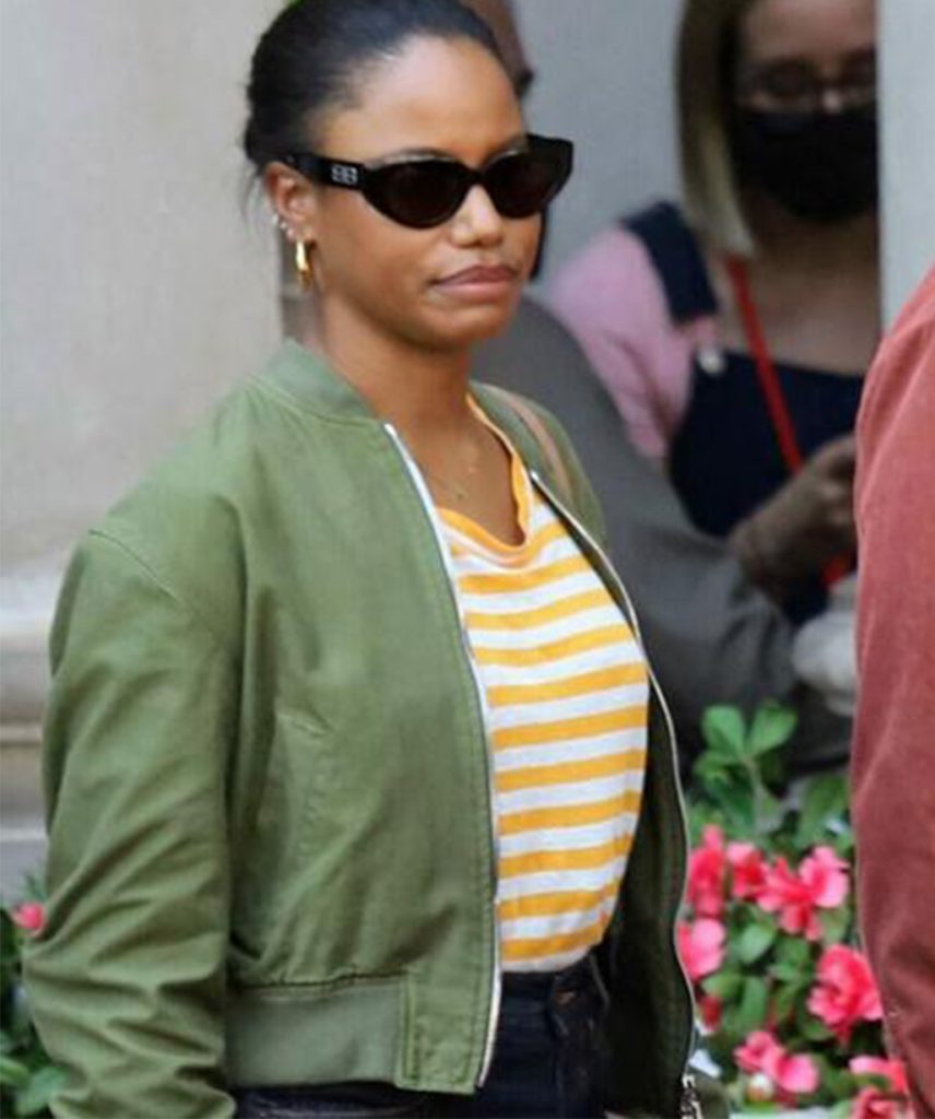 Beverly Hills Cop: Axel F 2024 Jane Taylour Paige Green Jacket