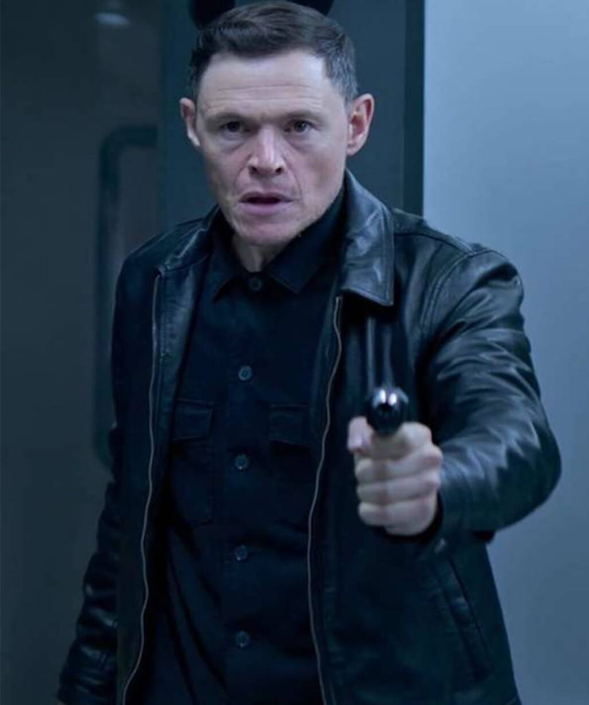 Burn Gorman Lift 2024 Leather Jacket