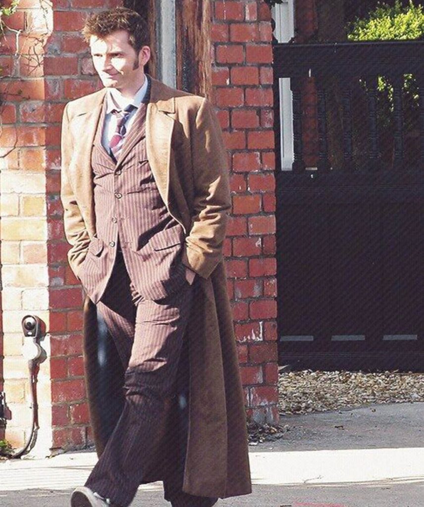 Doctor Who 10th Doctor Brown Wool Coat