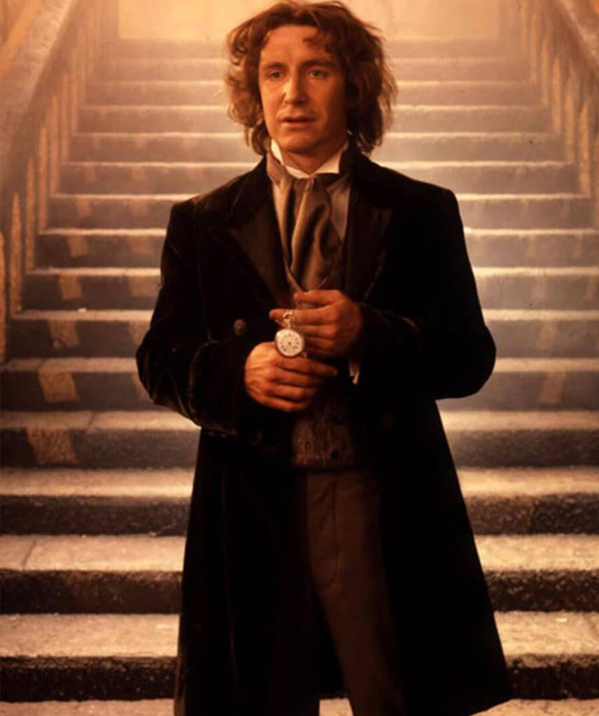 Doctor Who Paul McGann 8th Doctor Black Coat
