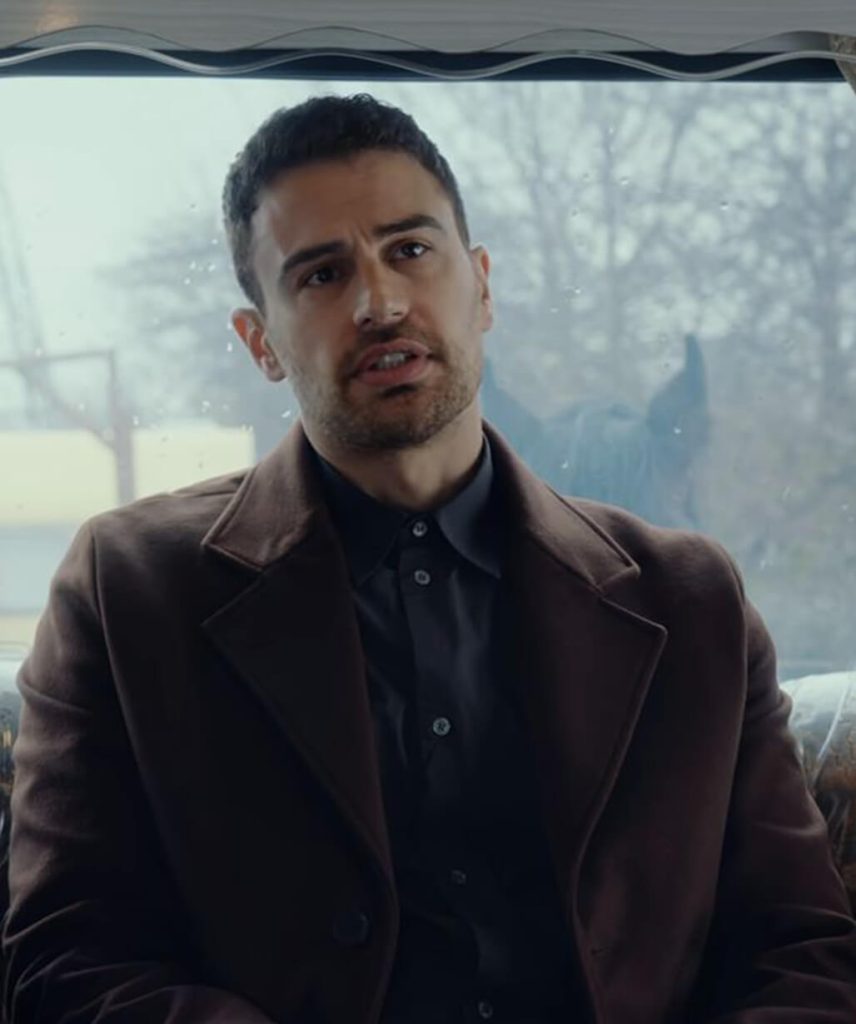 Eddie Halstead Theo James The Gentlemen Brown Trench Coat