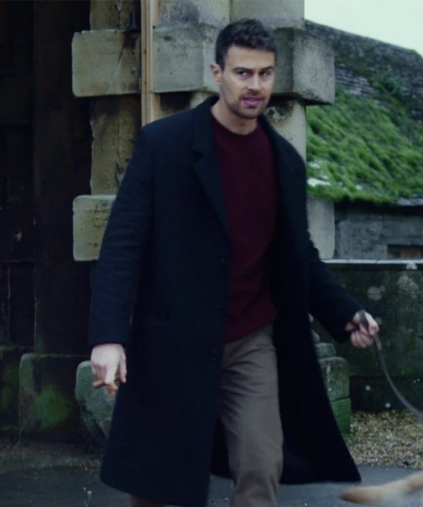 Eddie Halstead Theo James The Gentlemen Blue Trench Coat