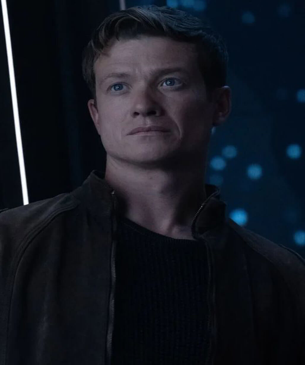 Jack Crusher Star Trek Picard Suede Leather Jacket