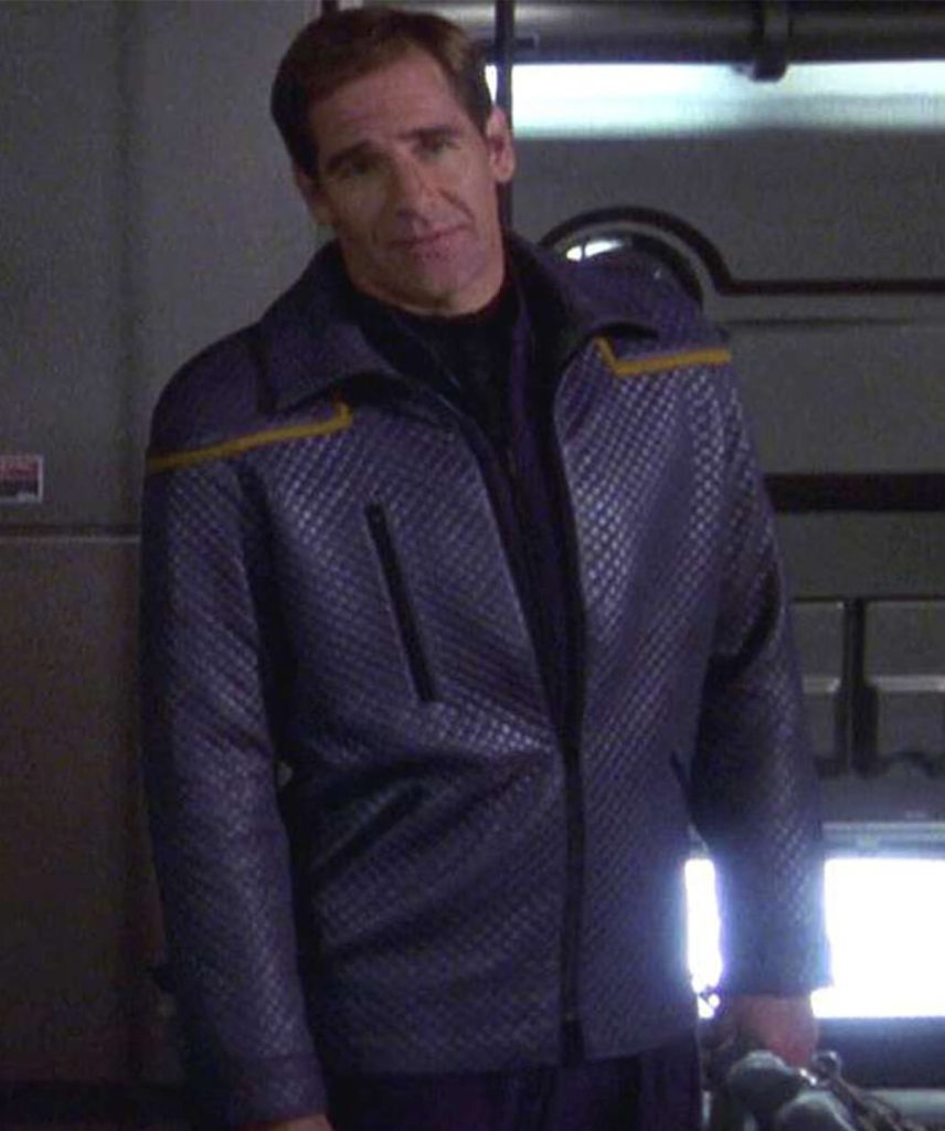 Jonathan Archer Star Trek Enterprise S1 Quilted Leather