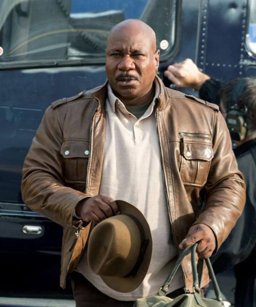 Mission Impossible 5 Ving Rhames Brown Leather Jacket