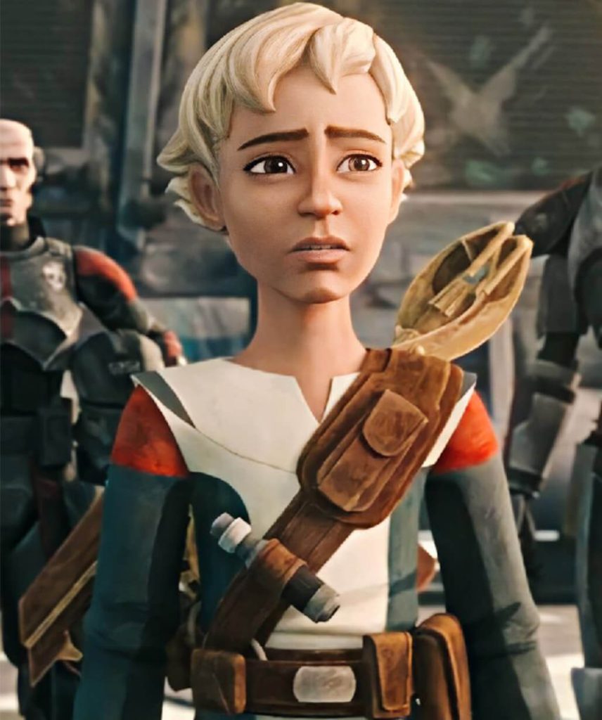 Star Wars: The Bad Batch Omega Cosplay Costume