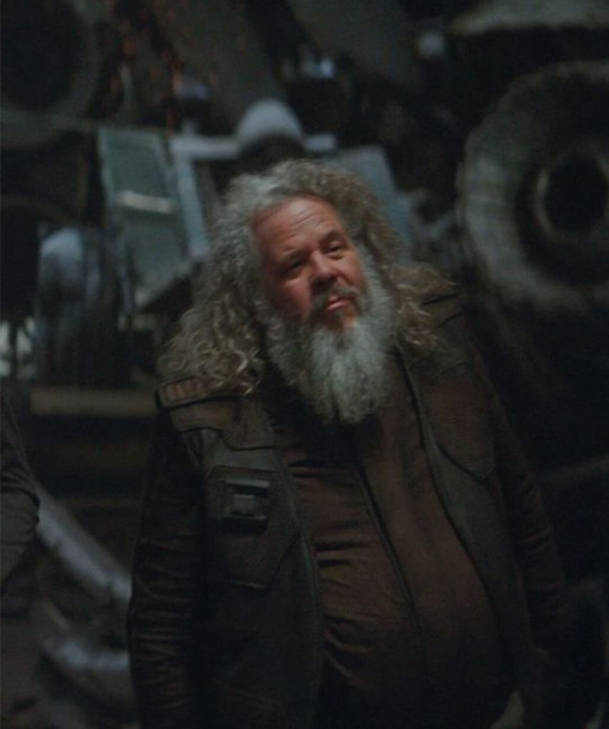 Star Wars The Mandalorian Ranzar Malk Brown Leather Vest