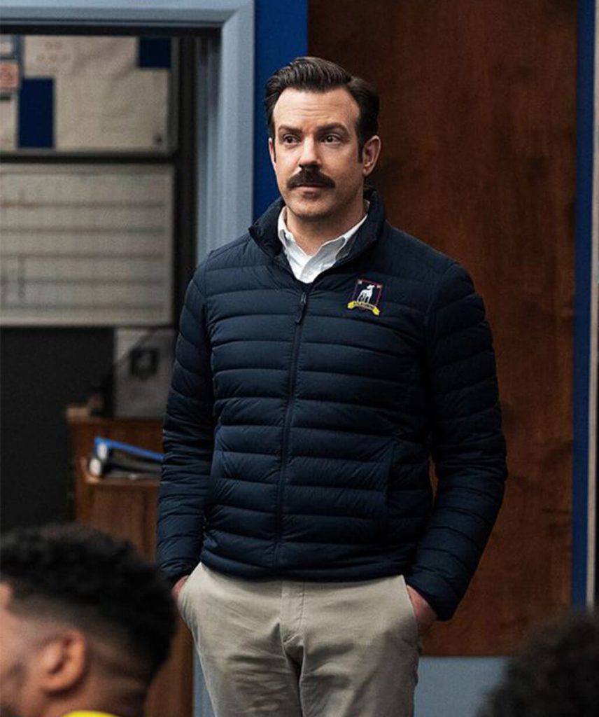 Ted Lasso S2 Black Puffer Jacket