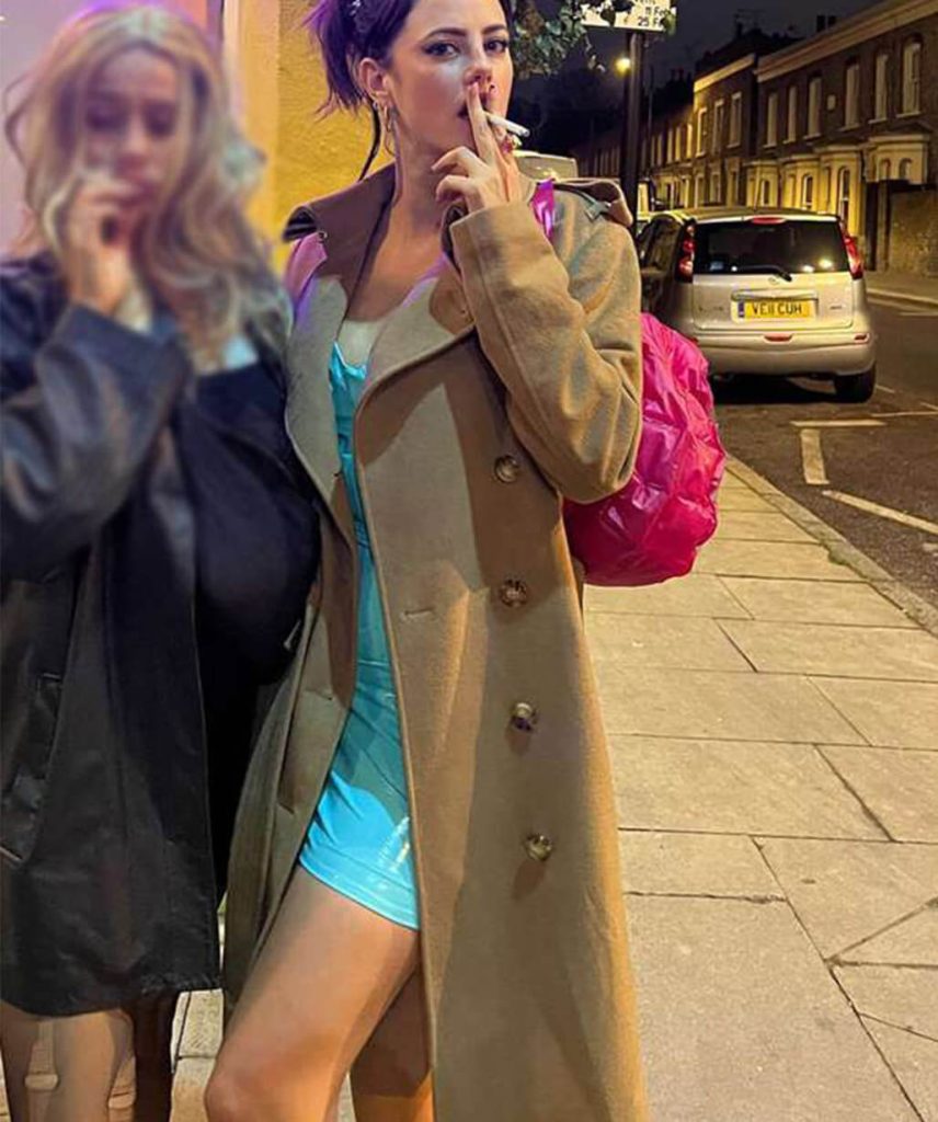 The Gentlemen Susie Glass Brown Wool Coat